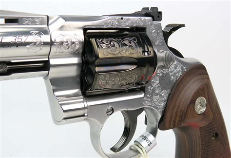Sk Customs Exclusive Colt Python 3 Deep Engraved Polished Black Dlc