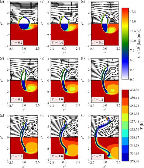 Figure 1 From Simulation And Modeling Of The Vaporization Of A Freely