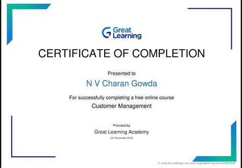 Charan Gowda N V On Linkedin Customermanagement Continuouslearning Peoplemanagement