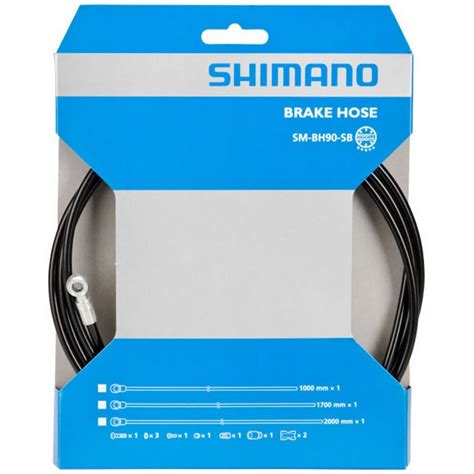 Маркуч за дискови спирачки, Shimano, 2000 мм, черен - eMAG.bg