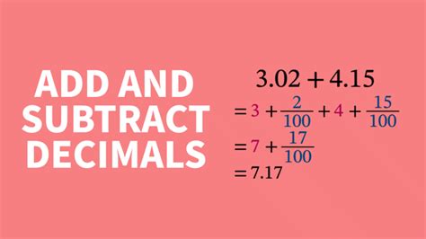 adding and subtracting decimals video and resources clickview