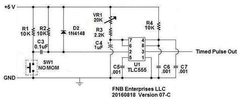 Tlc 555 Rc Time Constant Minimum Resistance Requirement Clock And Timing Forum Clock And Timing