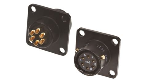 62lc 12e10 07sn771 Amphenol Limited 62lc Copper 7 Way Panel Mount