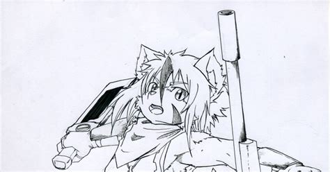 尻尾と武器と獣の仔 【ととけも】銃と剣の協奏曲【交流】 火呂之助のイラスト Pixiv