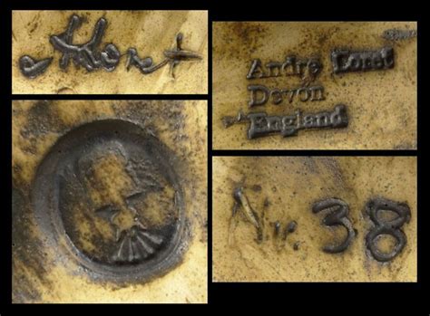 Lot Andre Loret Polish Porcelain Bull Figure The Devon Lot Number