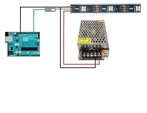 Fita De Leds Rgb Endereçáveis Ws2812b E A Biblioteca Fastled Módulo