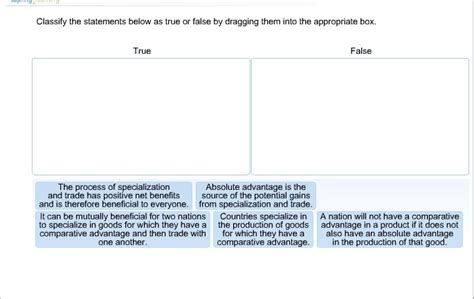 Solved Classify The Statements Below As True Or False By Chegg