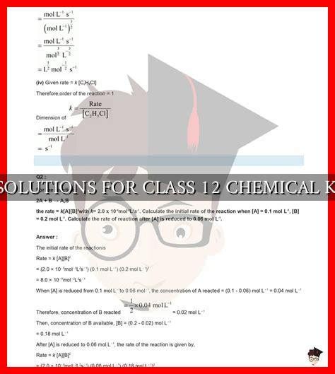 Ncert Solutions For Class 12 Chemical Kinetics Wadaef