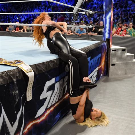 Figure 8 Is Locked In Raw Womens Champion Charlotte Flair Becky