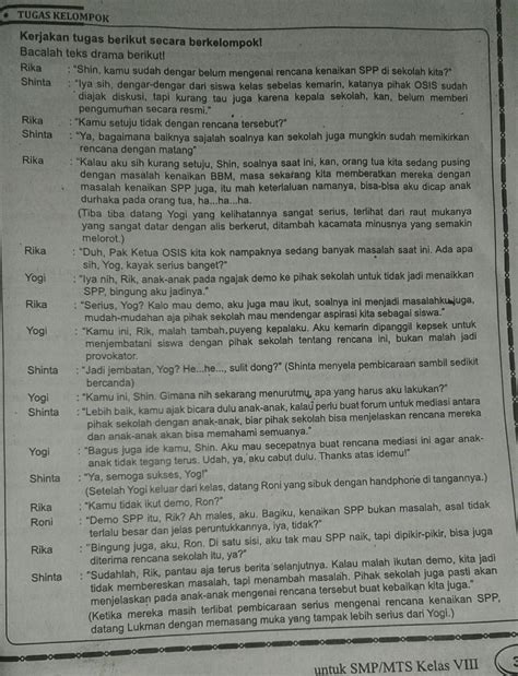 Contoh Naskah Drama Singkat Beserta Prolog Dan Epilog Brainly