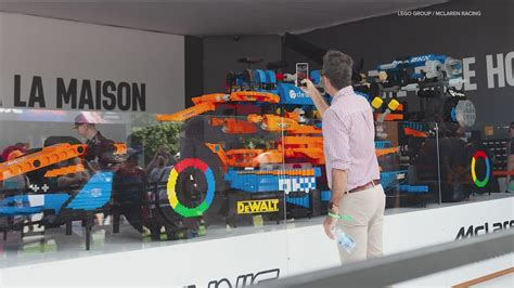 Life-size McLaren replica made of LEGOs on display at COTA | kvue.com
