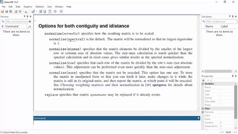New In Stata 15 Spatial Autoregressive Models Youtube