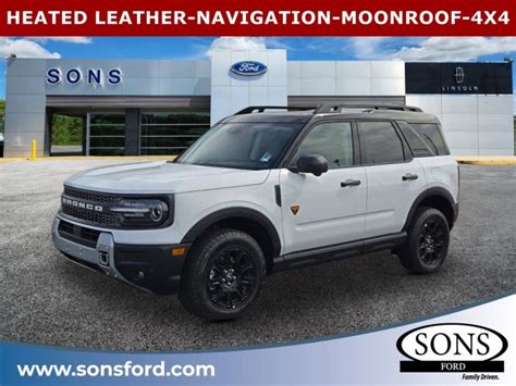 New 2025 Ford Bronco Sport Badlands® 5 Door Suv Suv And Crossovers In