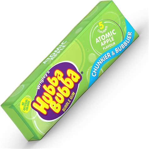 Hubba Bubba Bubble Gum Single Pack Atomic Apple Au