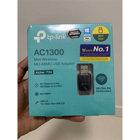 Wi Fi Ac Mini Wireless Mu Mimo Usb Adapter Archer Shopee Thailand