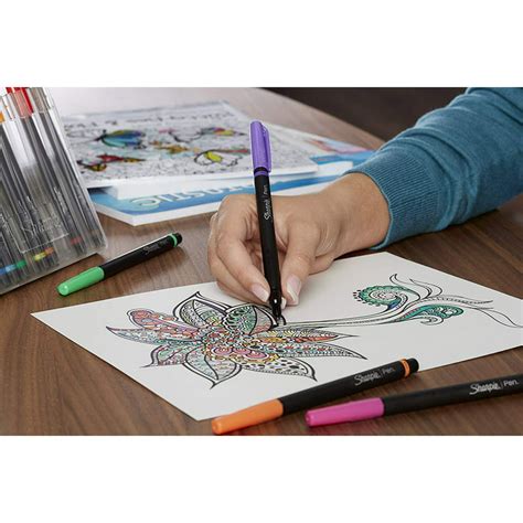 Colorful Sharpie Designs Notebook
