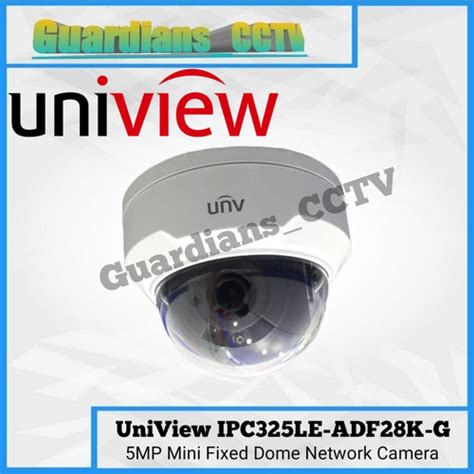 Jual UNIVIEW IPC325LE ADF28K G IP CAMERA UNV 5MP DOME PoE Jakarta Pusat GuardiansCCTV