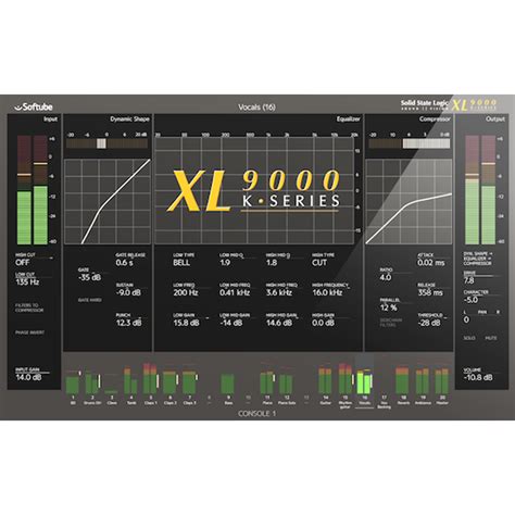 Ssl Xl 9000 K Series For Softube Console 1 Gearlounge