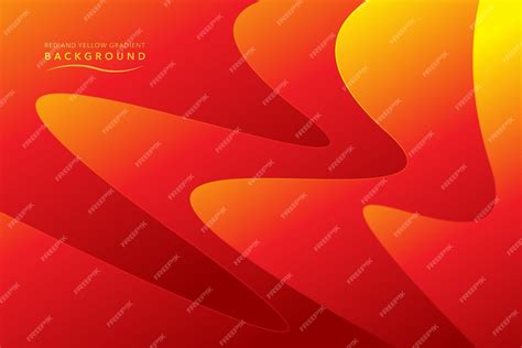 Premium Vector Red And Orange Gradient Background Wavy And Flow Shadow Design