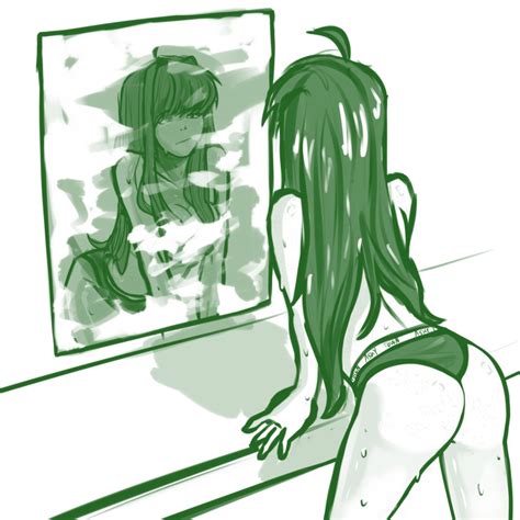 Rule 34 Ass Breasts Butt Convenient Censoring Doki Doki Literature