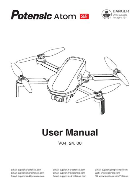 Potensic Atom Se User Manual En 2024 07 Pdf