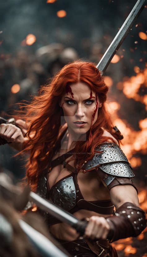 Red Sonja By Theevilnick On Deviantart