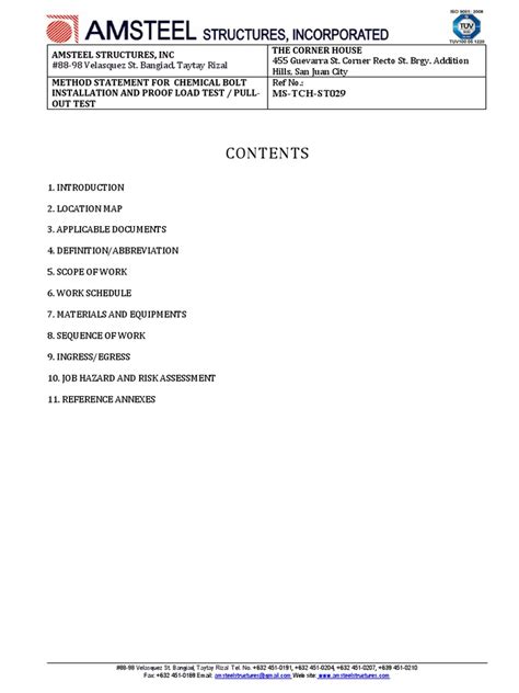 Ms 00 Proof Load Test Rev 01 Pdf Personal Protective Equipment Manufactured Goods