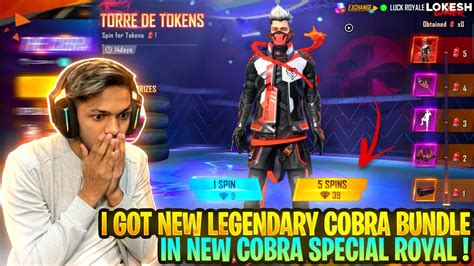 I Got New Legendary Cobra Bundle In New Cobra Special Royale Garena
