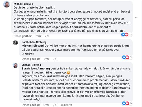 Krigen Mellem Journalisterne Rene Fredensborg Og Sarah Iben Almbjerg Er Blevet Et Anliggende For