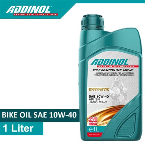 Addinol Heavybike Bike Oil Pole Position Sae 20w 50 Made In Germany