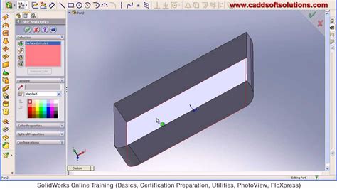 SolidWorks Fillet Surface Tutorial Surface Modeling Tutorial YouTube
