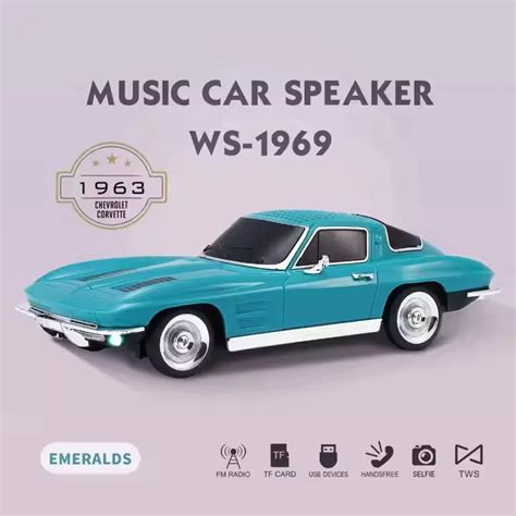 Wholesale Bluetooth Car Speaker 1969 Classic Retro Design With Moving