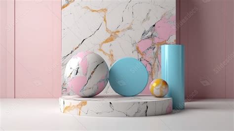 무료 3d 로열티 프리 이미지의 대리석이 있는 3d 모델 대리석 달걀 둥지 Ppt 배경 Slidesdocs