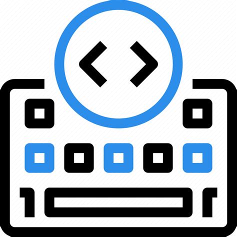 code coding developer development keyboard management icon