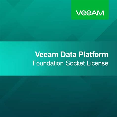 Veeam Data Platform Foundation Socket License Adobelino Macrosw