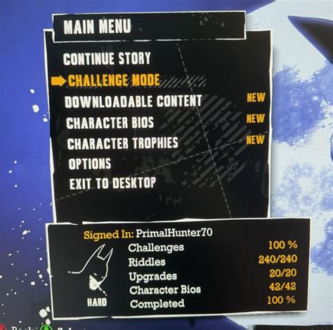1 Batman Arkham Asylum Goty Edition Rsteamachievements