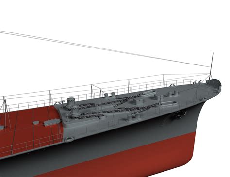 3d The Japanese Light Cruiser Oyodo Turbosquid 1788796