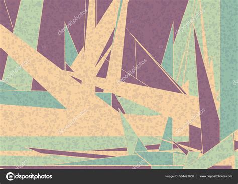 Piet Mondrian Style Computational Generative Art Background