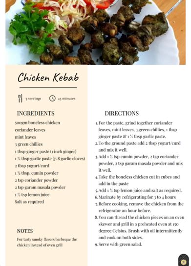 Easy Chicken Kebab Recipe Explorewithabhi
