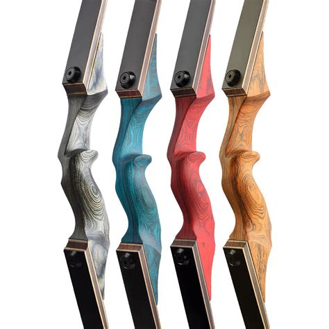 60 Zoll Takedown Langbogen 20 60lbs Jagdbogen Bogenschießen Jagd Black