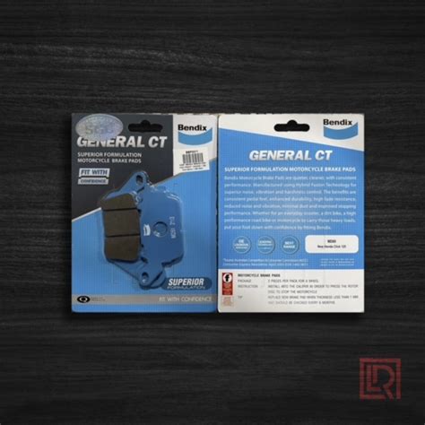 GENUINE BENDIX BRAKE PAD MD80 NEW HONDA CLICK 125 Lazada PH