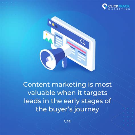 Click Track Marketing On Linkedin Contentmarketing Buyersjourney