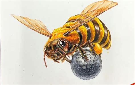 꿀벌그리기 기초디자인에 벌이 Artofit