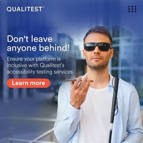 Qualitest On Linkedin Accessibility Accessibilitytesting