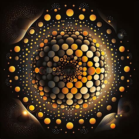 Generative Ai Illustrations Geometry Patterns Background Mixed Colors Abstract Pattern