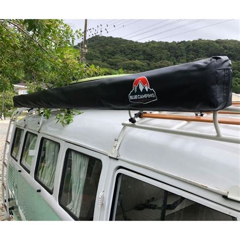 Toldo Lateral Retrátil para Carros Bege em Produtos Blue Camping Blue Camping