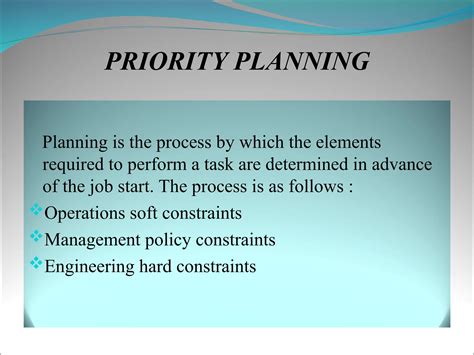 Chapter Scheduling In Management Ppt