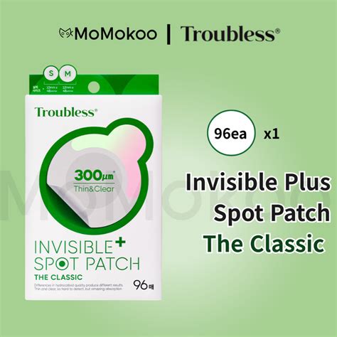 [troubless] Invisible Plus Spot Patch The Classic 96patches Pimple Patch Shopee Philippines