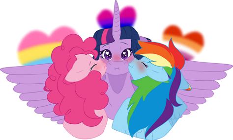 Twilight Sparkle X Pinkie Pie X Rainbow Dash By Matttheenby On Deviantart