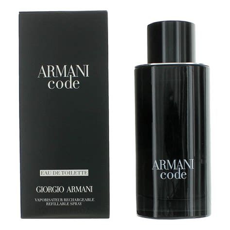 Armani Code By Giorgio Armani 42 Oz Eau De Toilette Refillable Spray